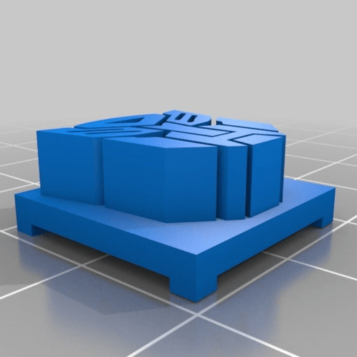 Download free OBJ file Transformer Head • 3D printable template ・ Cults