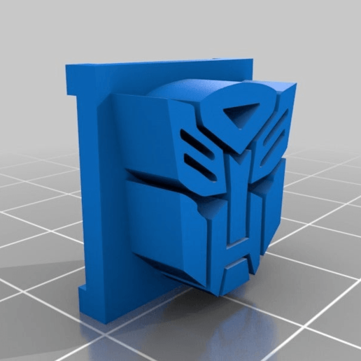 Download free OBJ file Transformer Head • 3D printable template ・ Cults
