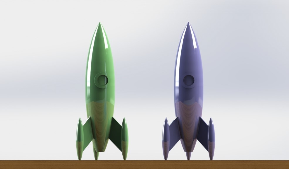 STL file Rocket・3D print design to download・Cults