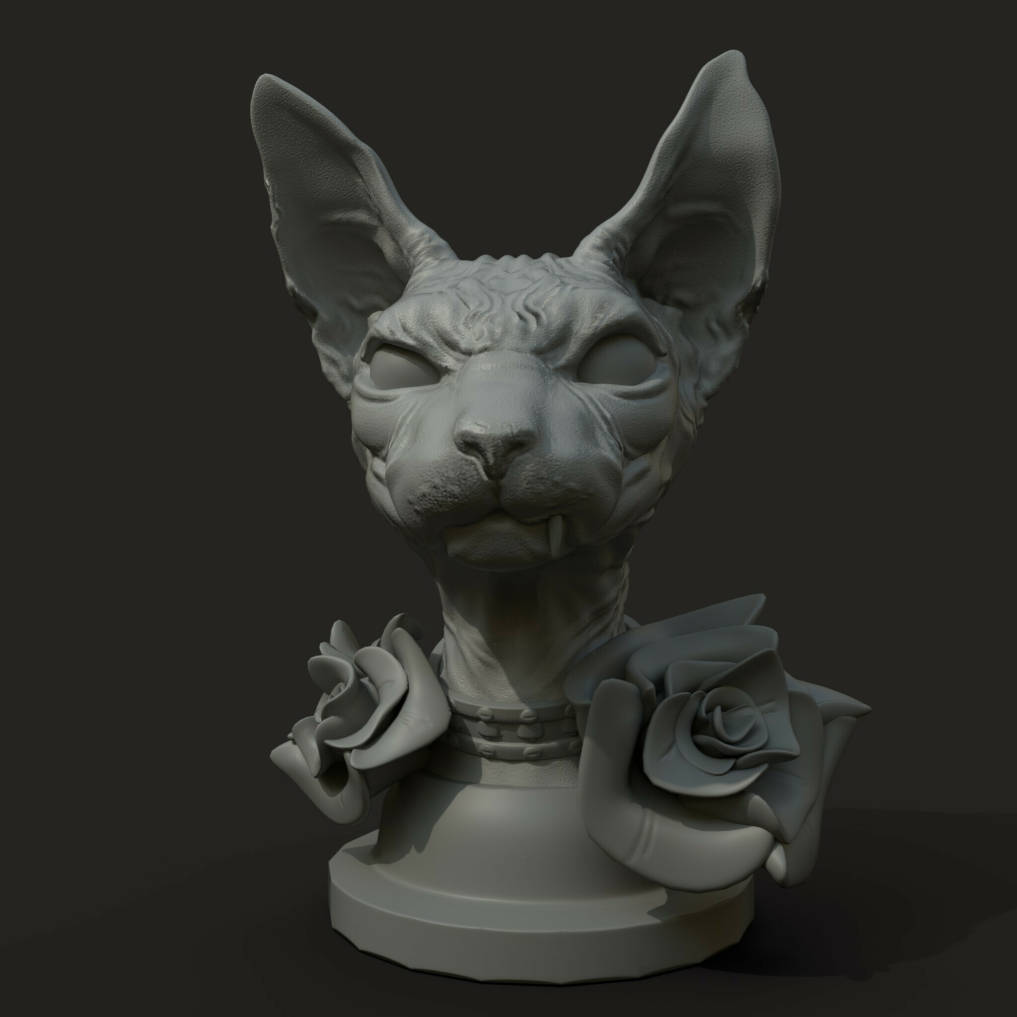 STL file Sphynx・3D printable model to download・Cults
