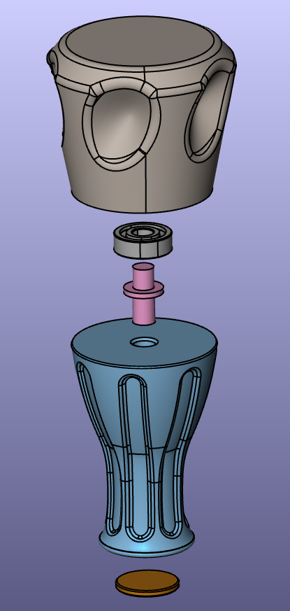 Archivo STL Soporte para pintura de miniaturas・Modelo imprimible en 3D ...