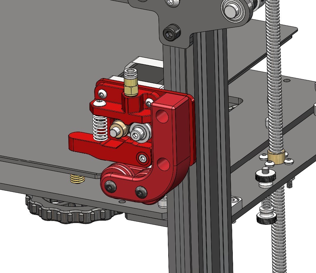 Free STL file Ender 5 Filament Guide Roller・3D printing idea to ...