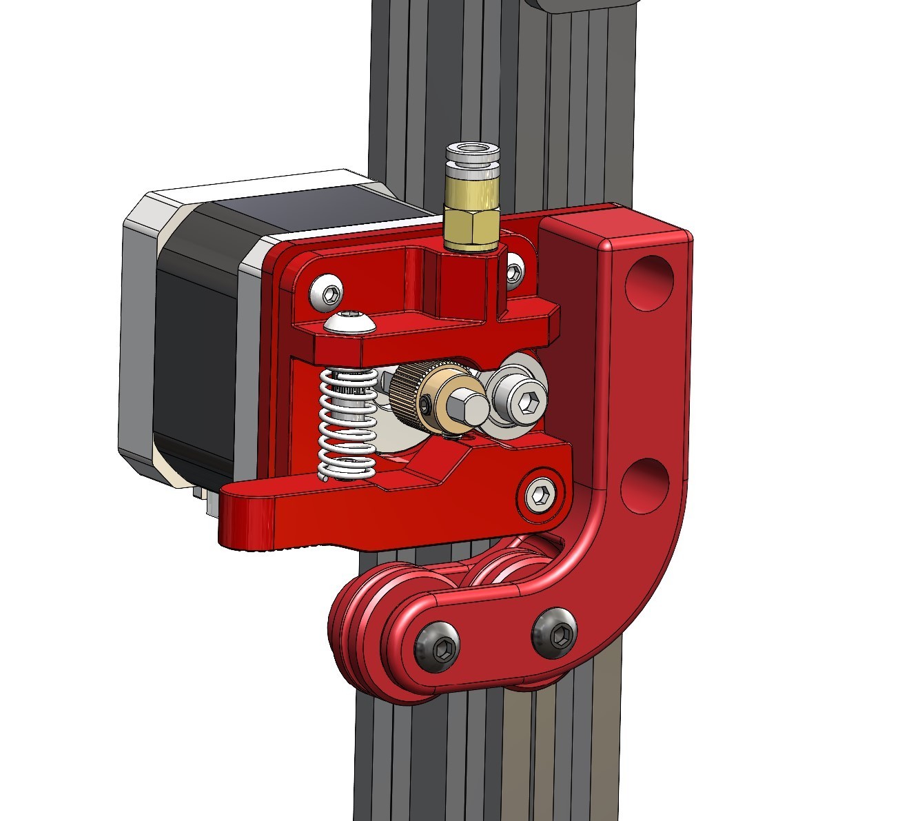 Free STL file Ender 5 Filament Guide Roller・3D printing idea to ...