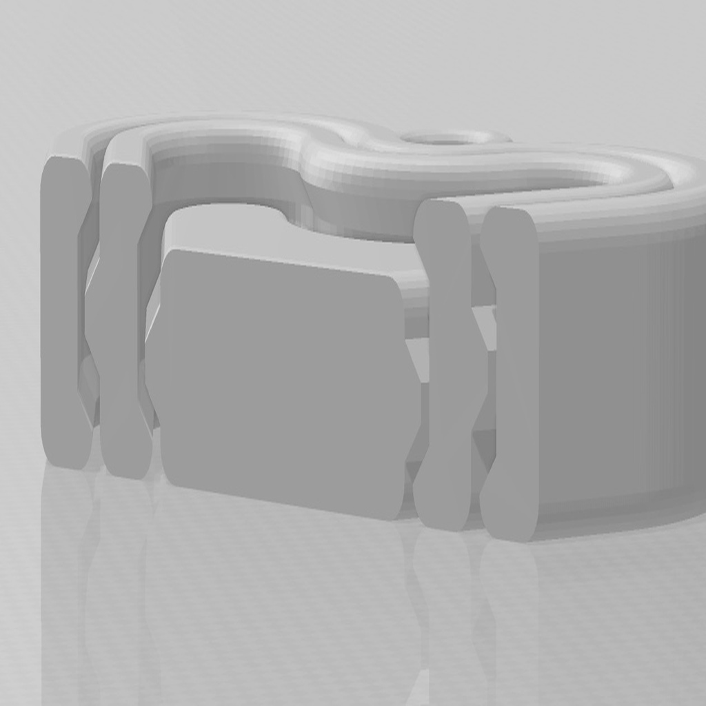 Free 3D file Heart Keychain Moveable・3D print object to download・Cults