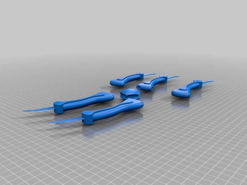 Free STL file KRULL Glaive・Template to download and 3D print・Cults