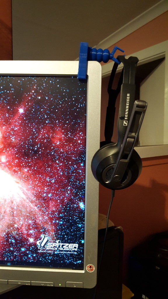 Free STL file Headset hook・3D print object to download・Cults