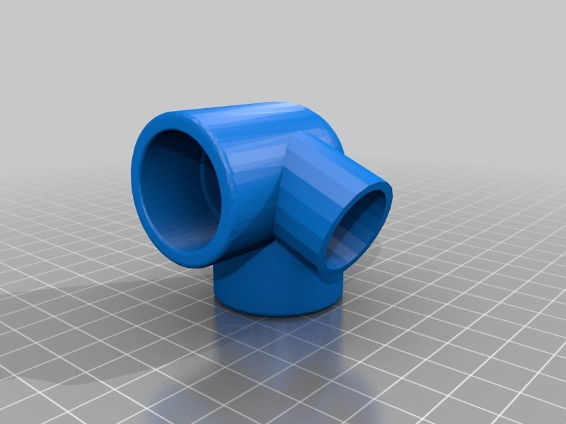 Free STL file 20mm PCV elbow to 20mm Conduit 🌳・Model to download and 3D ...
