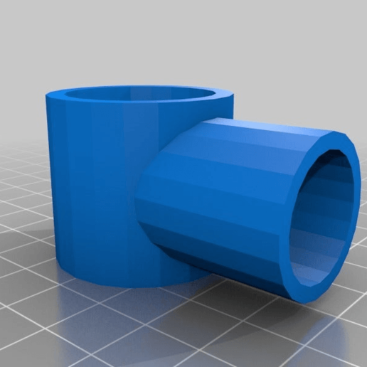 Download free STL file 20mm PVC plumbing to 20MM Conduit connector ...