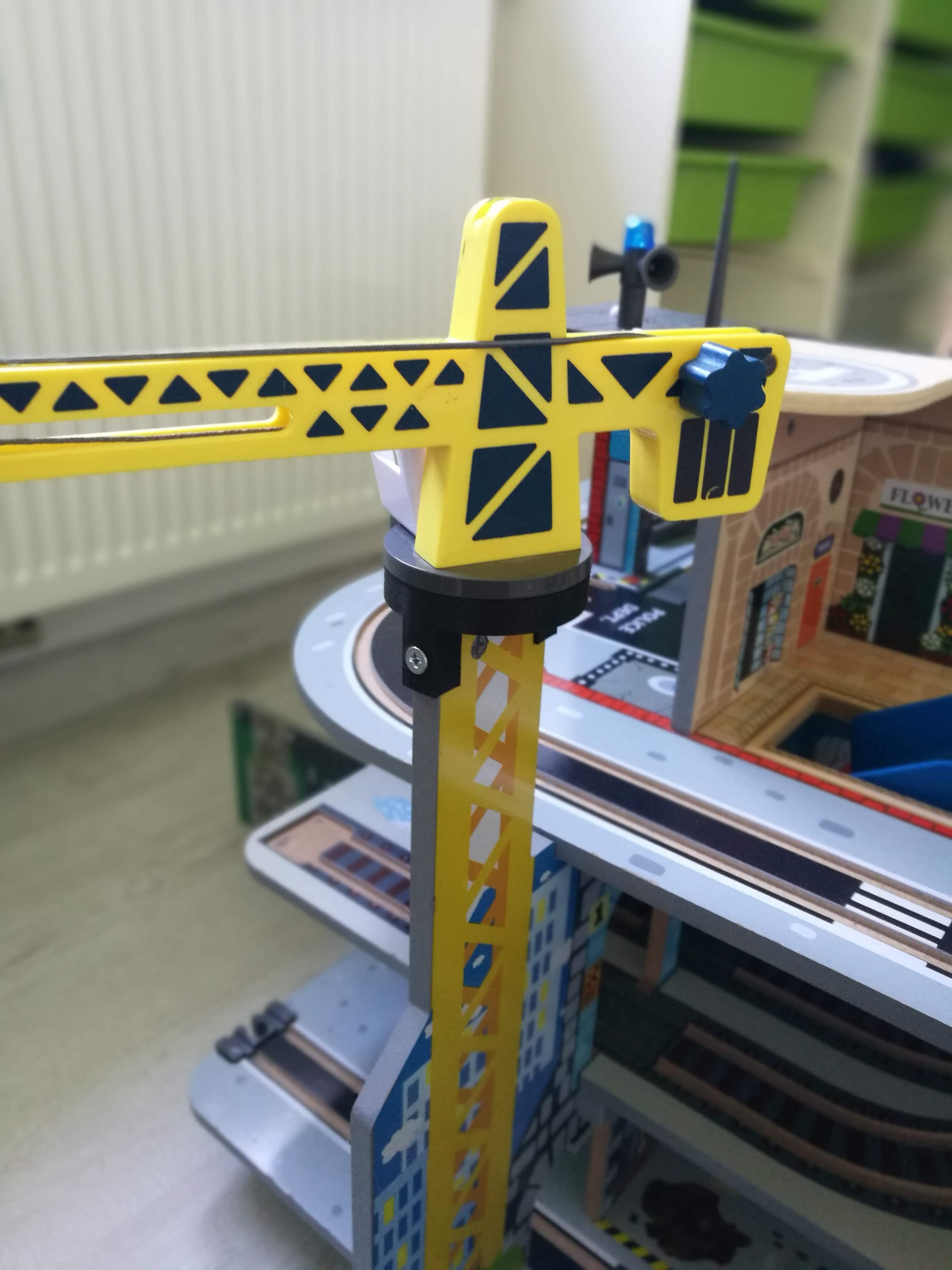 STL-Datei Station crane support XXL Liddle for BRIO train - original ...