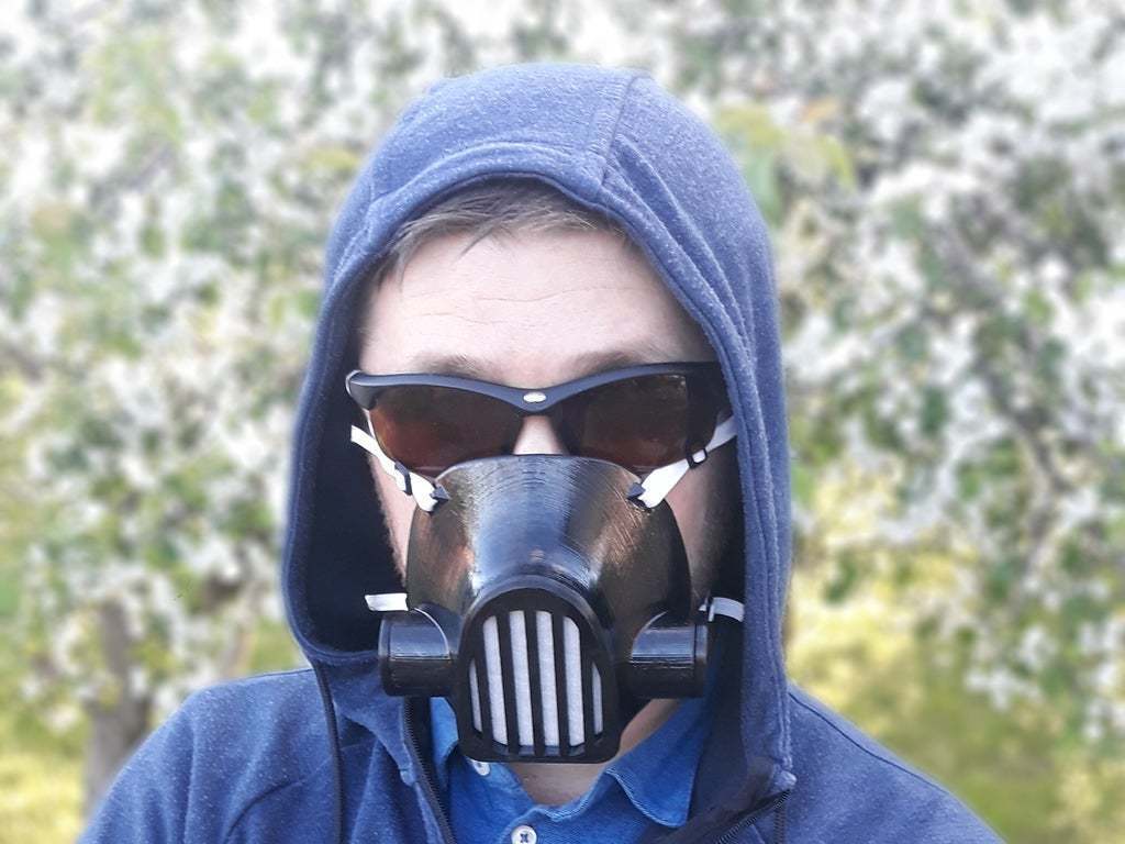 Free STL file Mask in the style of Space Marine (WH40K) 🛰・Design to ...