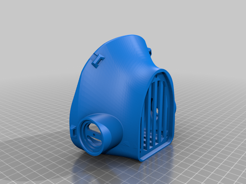 Free STL file Mask in the style of Space Marine (WH40K) 🛰・Design to ...