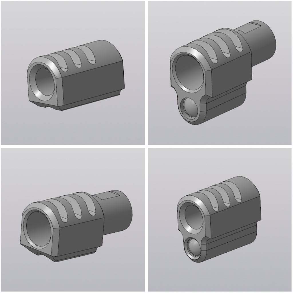 Free STL file Compensator for WE GBB pistol 1911・3D print model to download・Cults