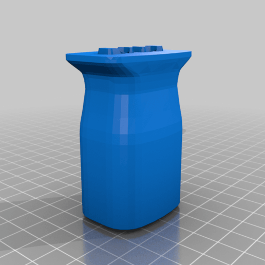 Download free STL file Front hand grip M-lock • Design to 3D print ・ Cults