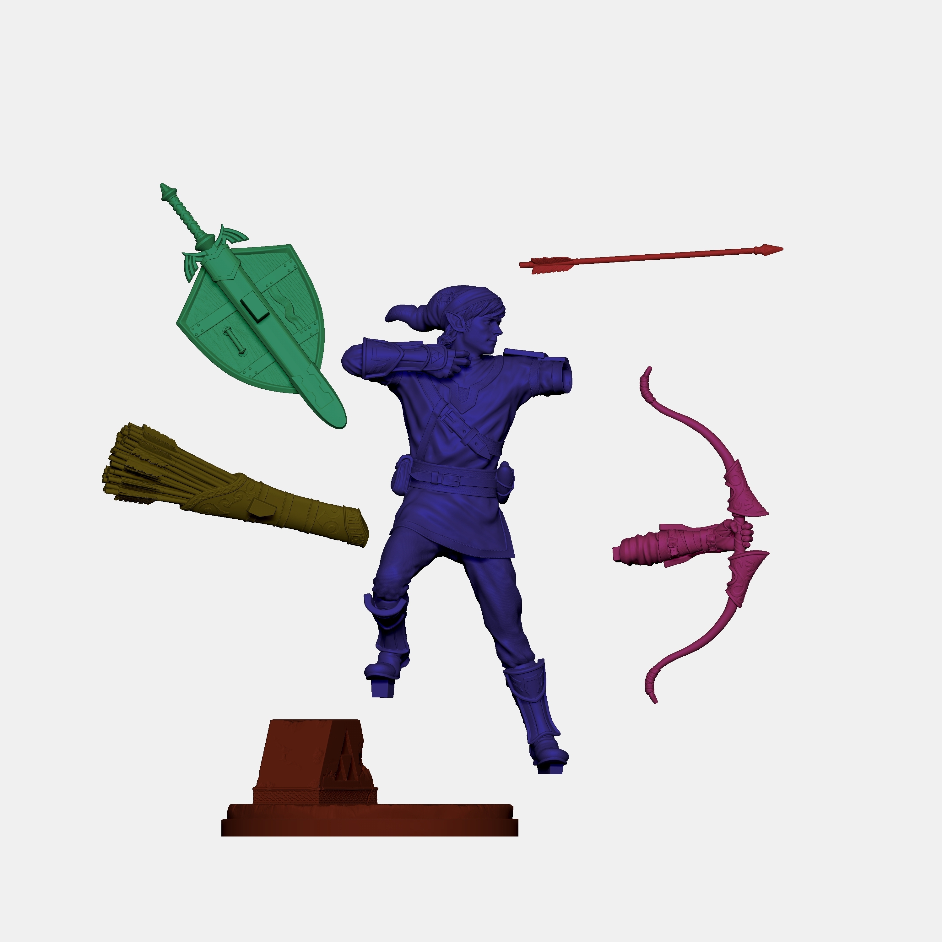 3D file Old Link arrow・3D printing template to download・Cults