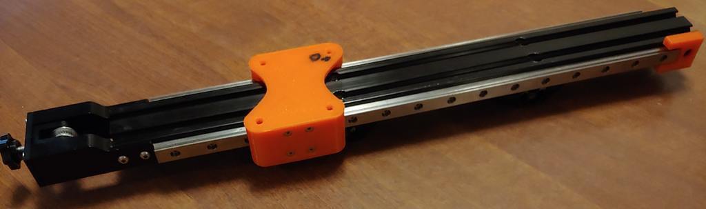 Fichier STL gratuit Geeetech a20 series Y axis Linear Rail 2x MGN12C 🔧 ...