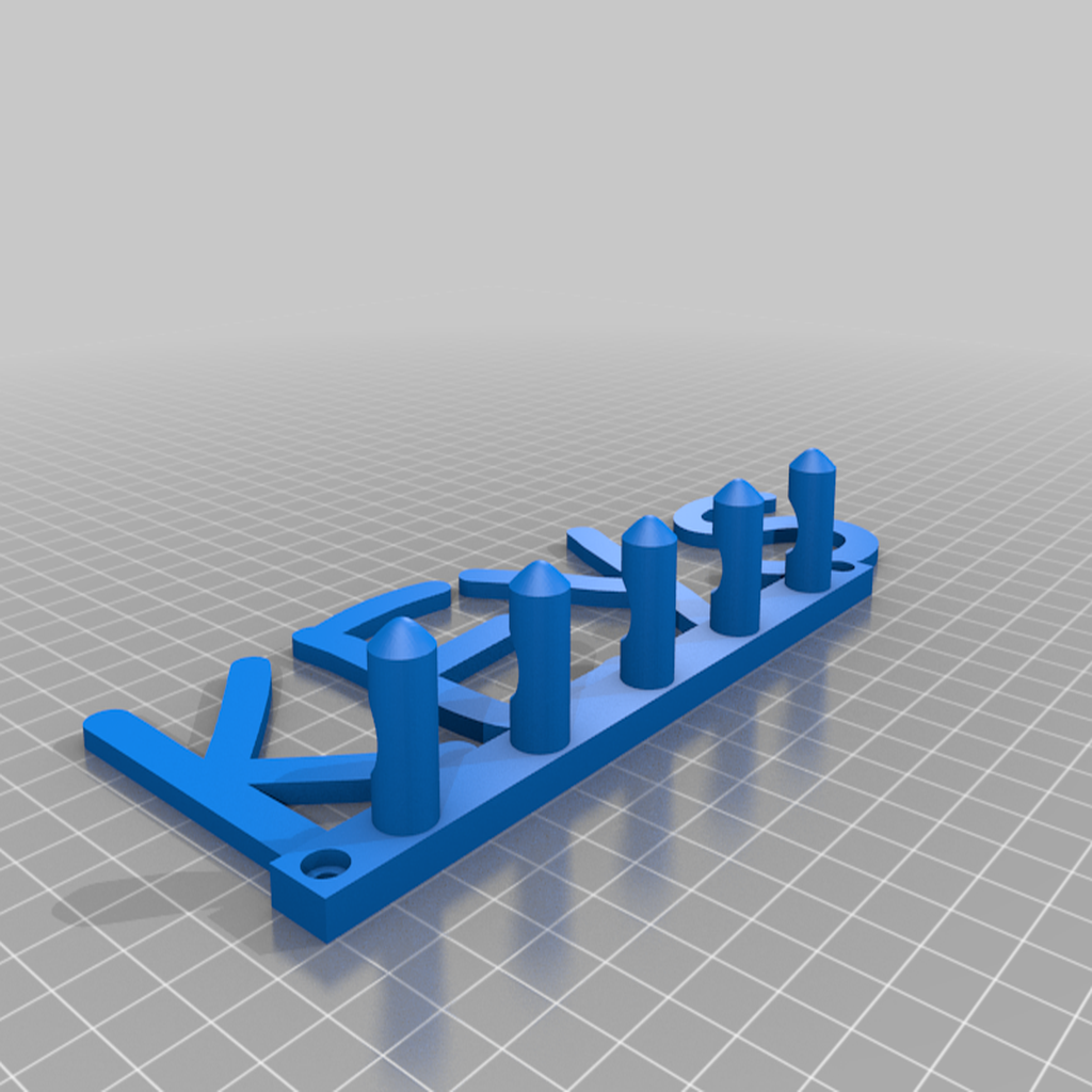 Free STL file Keys hook/keeper/holder・3D printable model to download・Cults