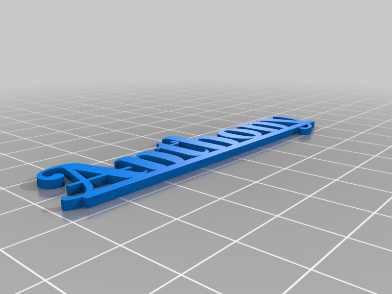 Fichier 3D gratuit Décoration de Noël personnalisée Athony・Design ...