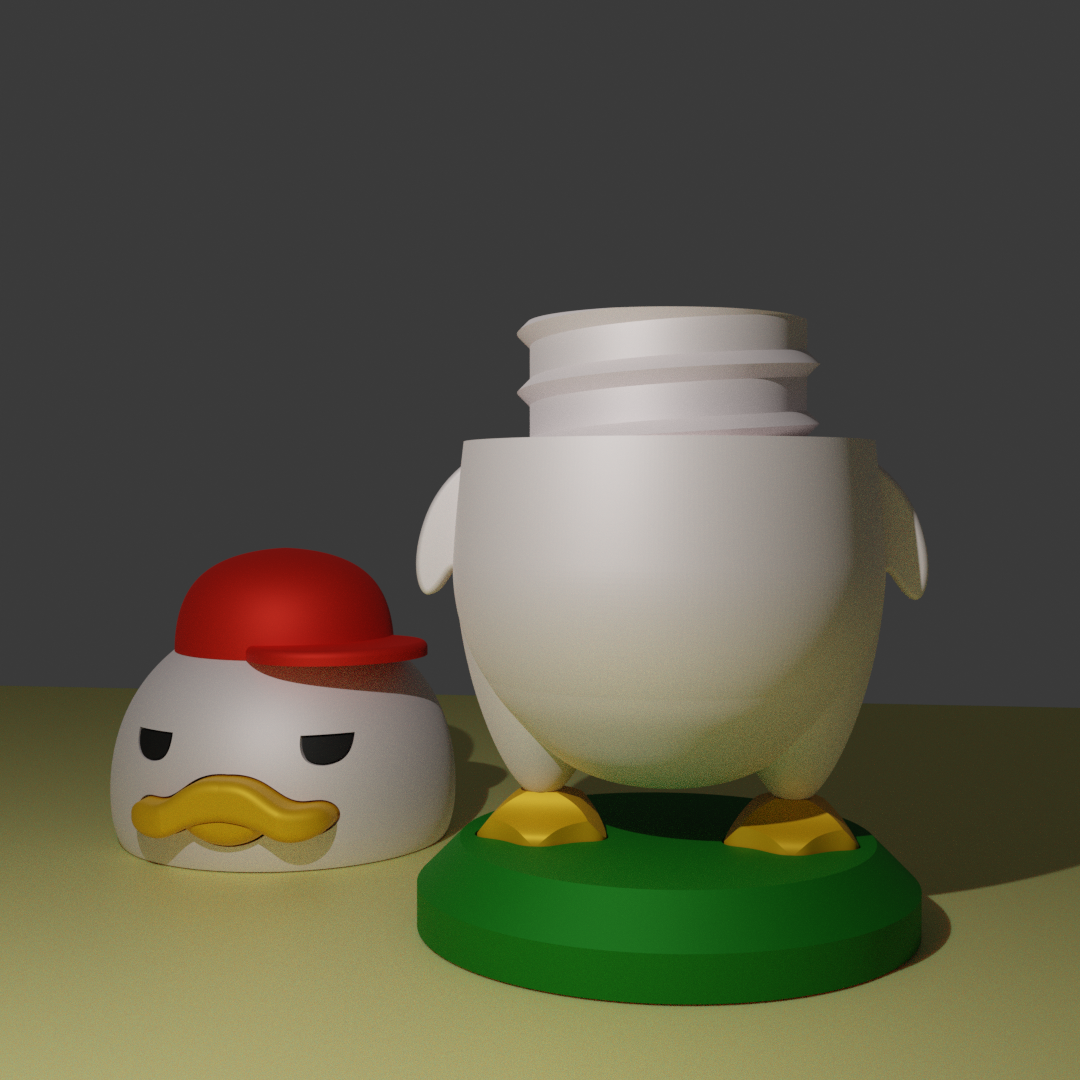 STL file Duck Box・3D print model to download・Cults