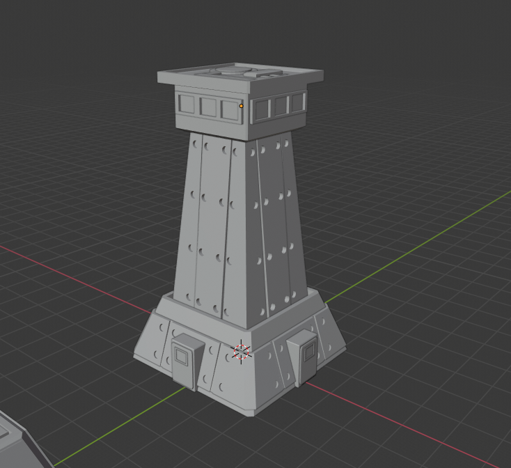 Free STL file MechCommander 2 Terrain: Watchtower・Object to download ...