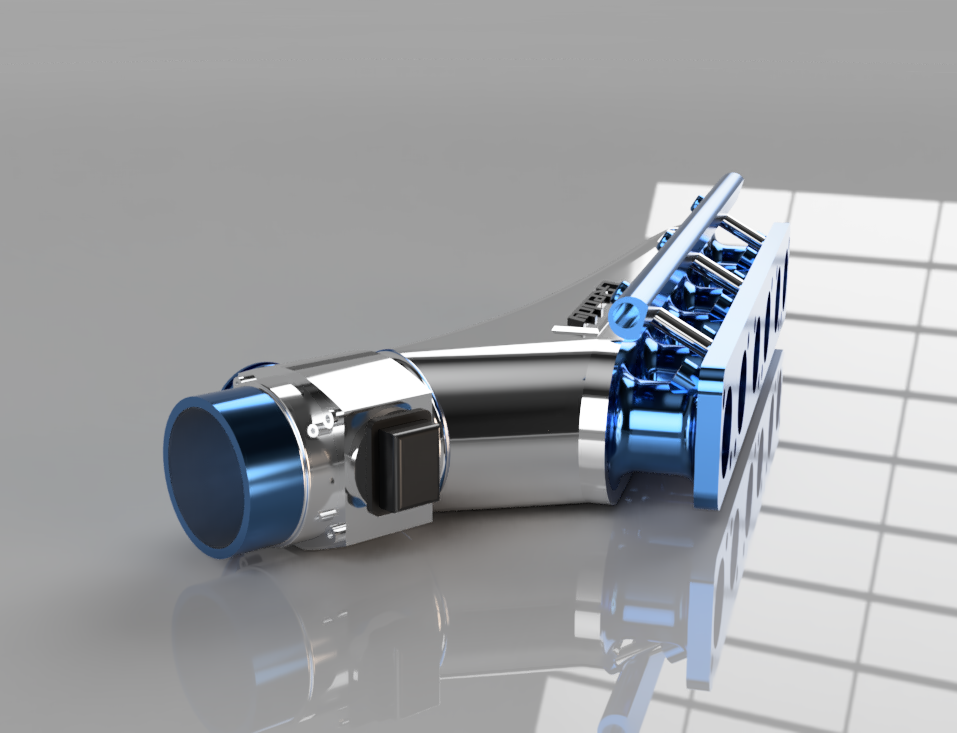 STL file 1/12 Fujimi R32 Skyline Greddy Intake Plenum・3D printing model ...