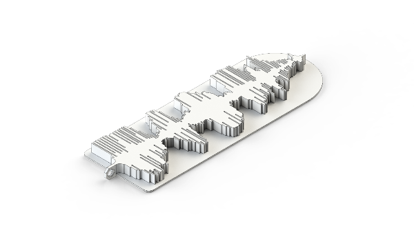 Free STL file TV / Movie Quote Sound Wave Pendants - With Guide ...