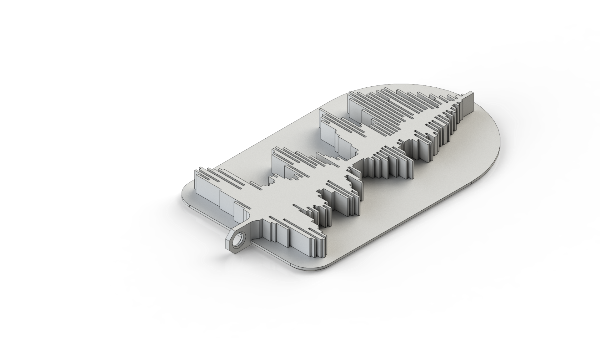 Free STL file TV / Movie Quote Sound Wave Pendants - With Guide ...