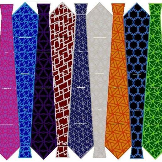 Download free SCAD file Customizable Necktie • 3D print design ・ Cults