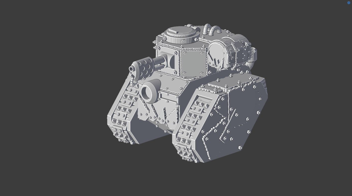 3D file Da Pale Goblin Tank・3D printer design to download・Cults