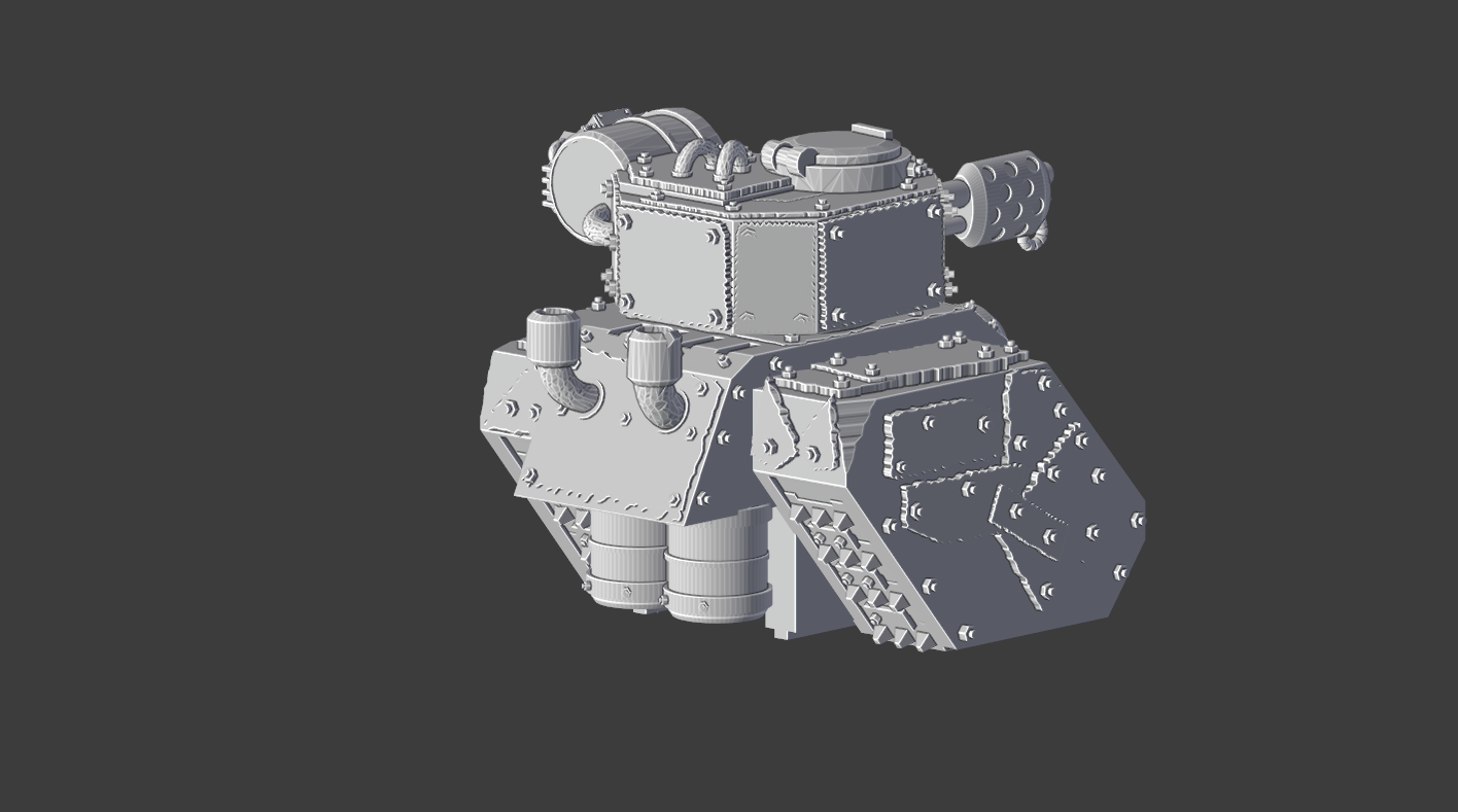 3D file Da Pale Goblin Tank・3D printer design to download・Cults