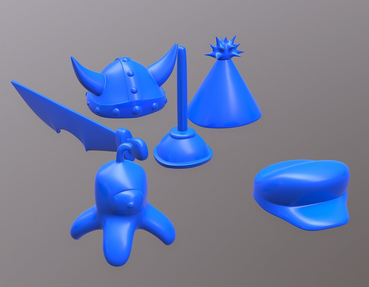Fichier STL Parmi nous (2 poses + accessoires + stand) 🎲・Plan à ...