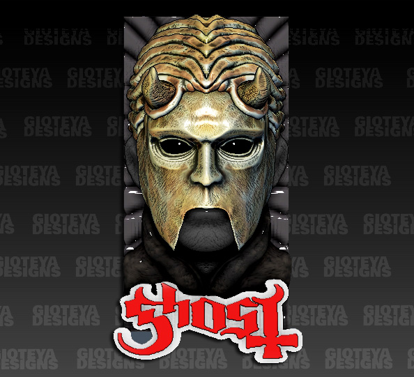 STL file GHOST Nameless Ghoul Prequelle Magnet・3D printable design to ...