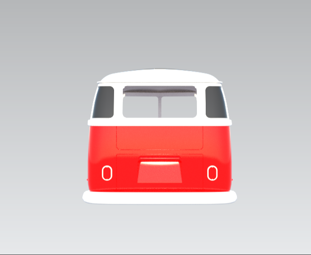 STL file VW Bus 21 Window 1:10 RC Body 🚌・3D printable model to download ...
