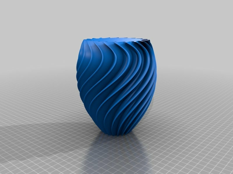 Free STL file Parametric Twist Vase - With Video Tutorial・3D printable ...