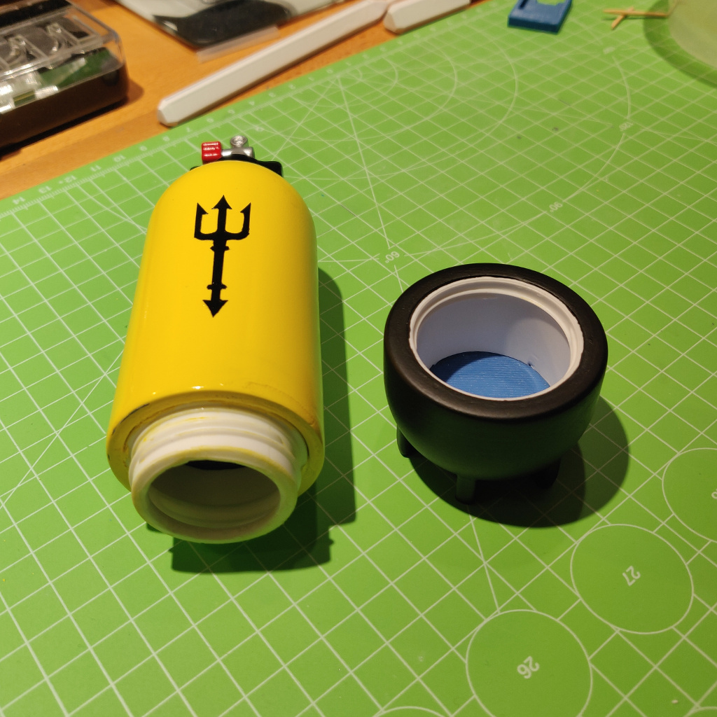 Download STL file Diving bottle • 3D printer template ・ Cults