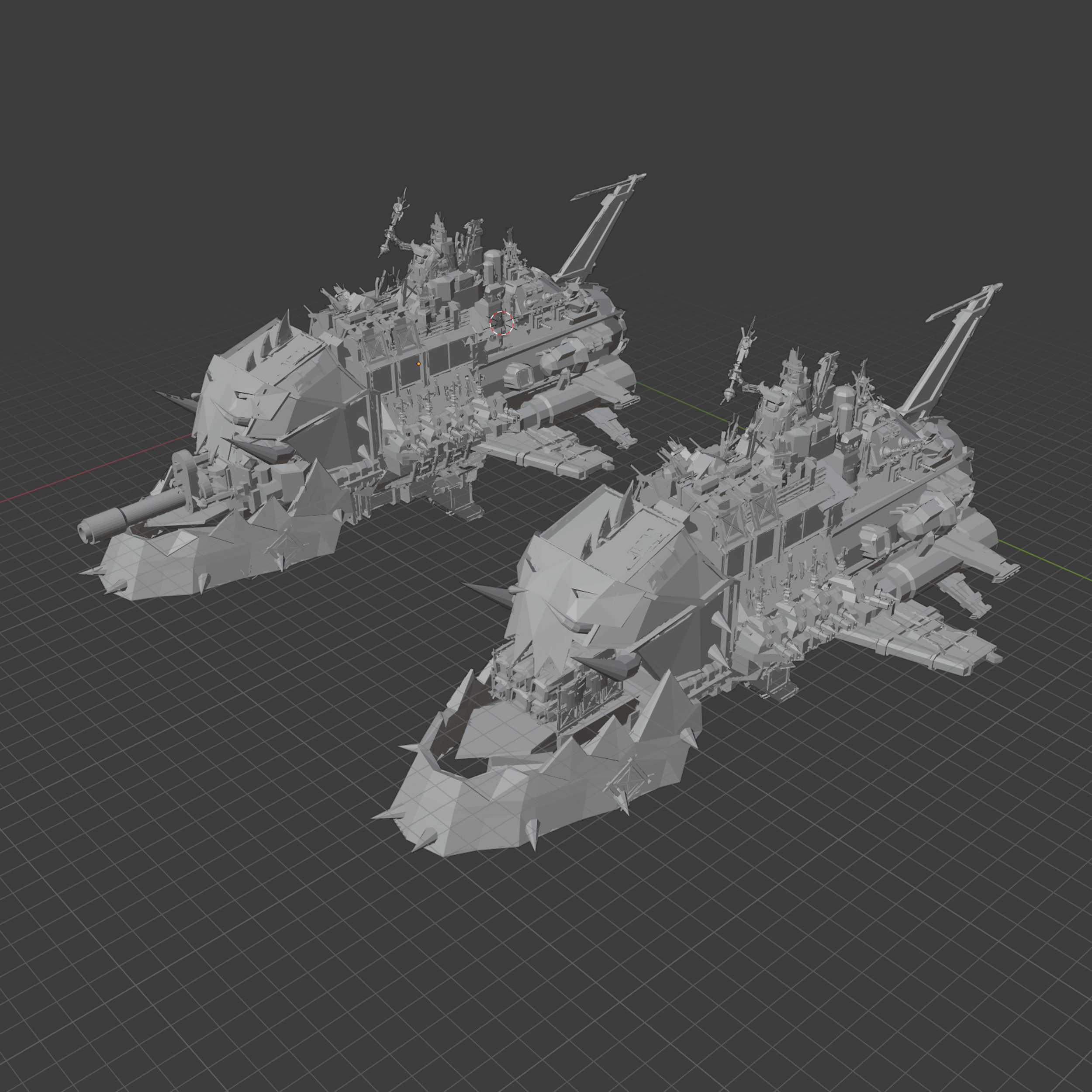 Free STL file BFG Ork Light Cruiser 🎲・3D print model to download・Cults