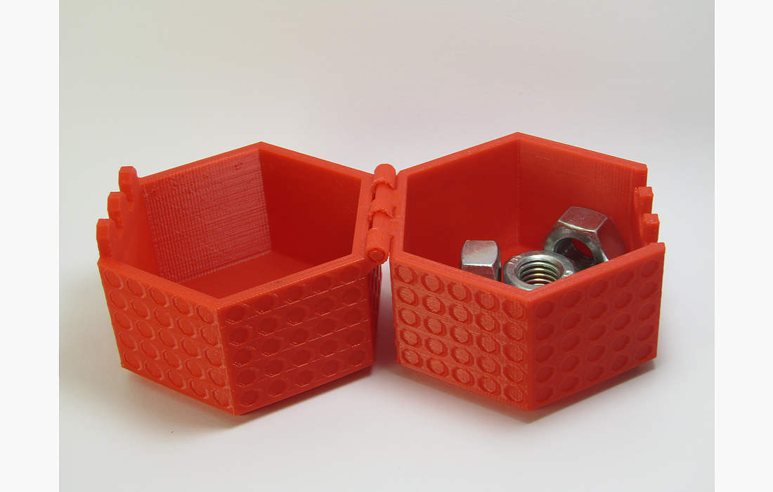 Free STL file Hexagonal Box 📦・3D printer design to download・Cults