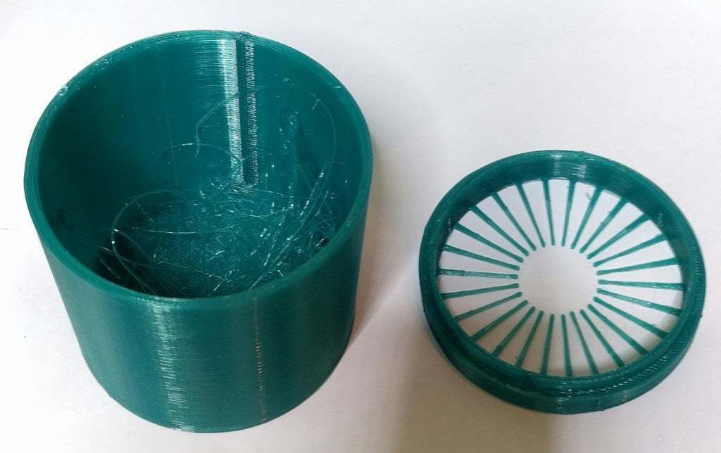 Free STL file Filament Trash Can 🪢・3D printer design to download・Cults