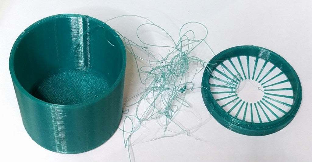 Free STL file Filament Trash Can 🪢・3D printer design to download・Cults