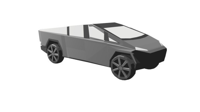 3D file Tesla Cybertruck・3D printer model to download・Cults