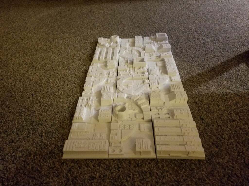 Free STL file Death Star Surface Tile 01F・3D print design to download・Cults