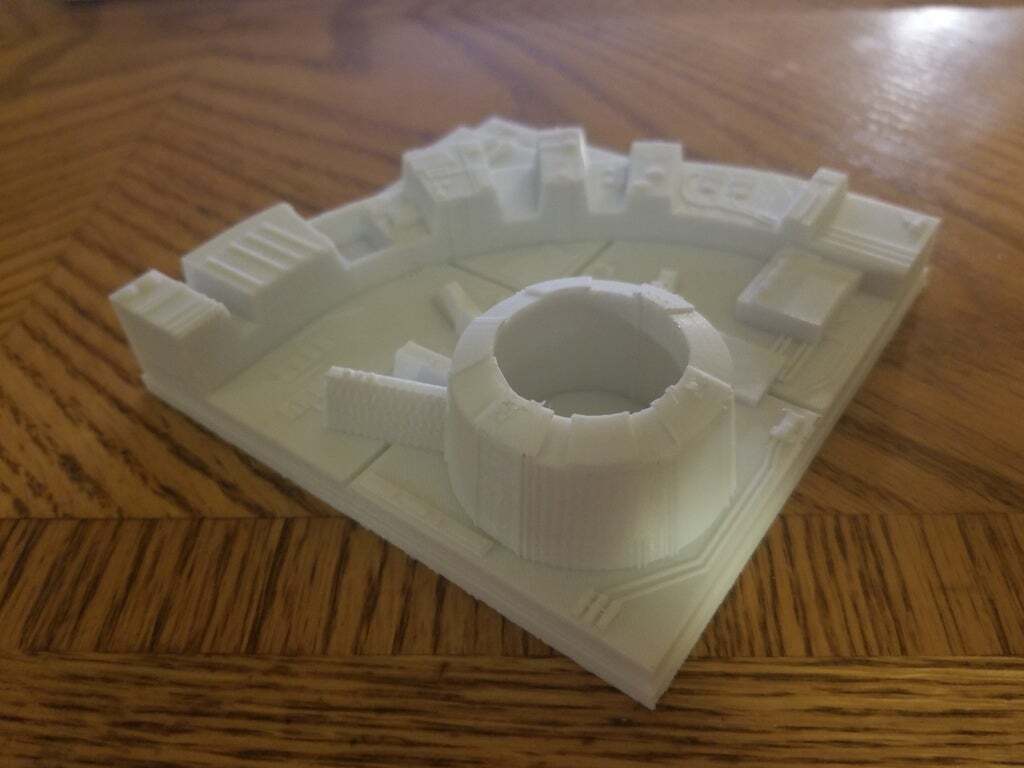 Free STL file Death Star Surface Tile 01E・Design to download and 3D ...