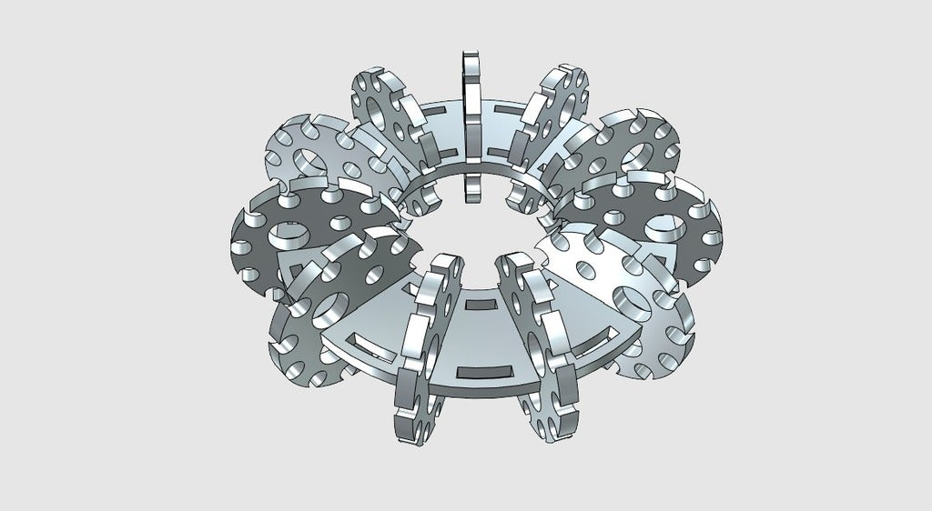 Free STL file Rodin Vortex Coil Frame・3D printable model to download・Cults