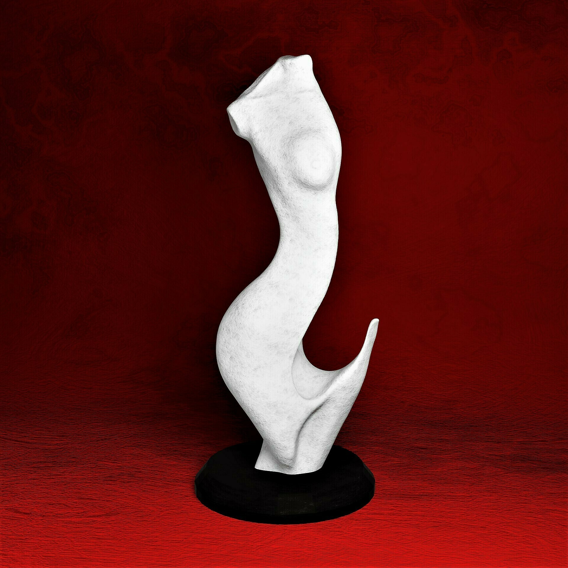 Файл STL Lady Sculpture 🗿・3D модель для печати скачать・Cults