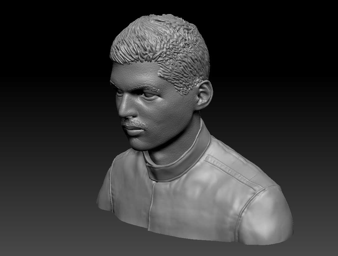 STL file Max Verstappen bust・3D printer design to download・Cults