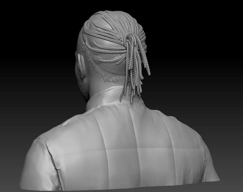 STL file Lewis Hamilton・3D print design to download・Cults