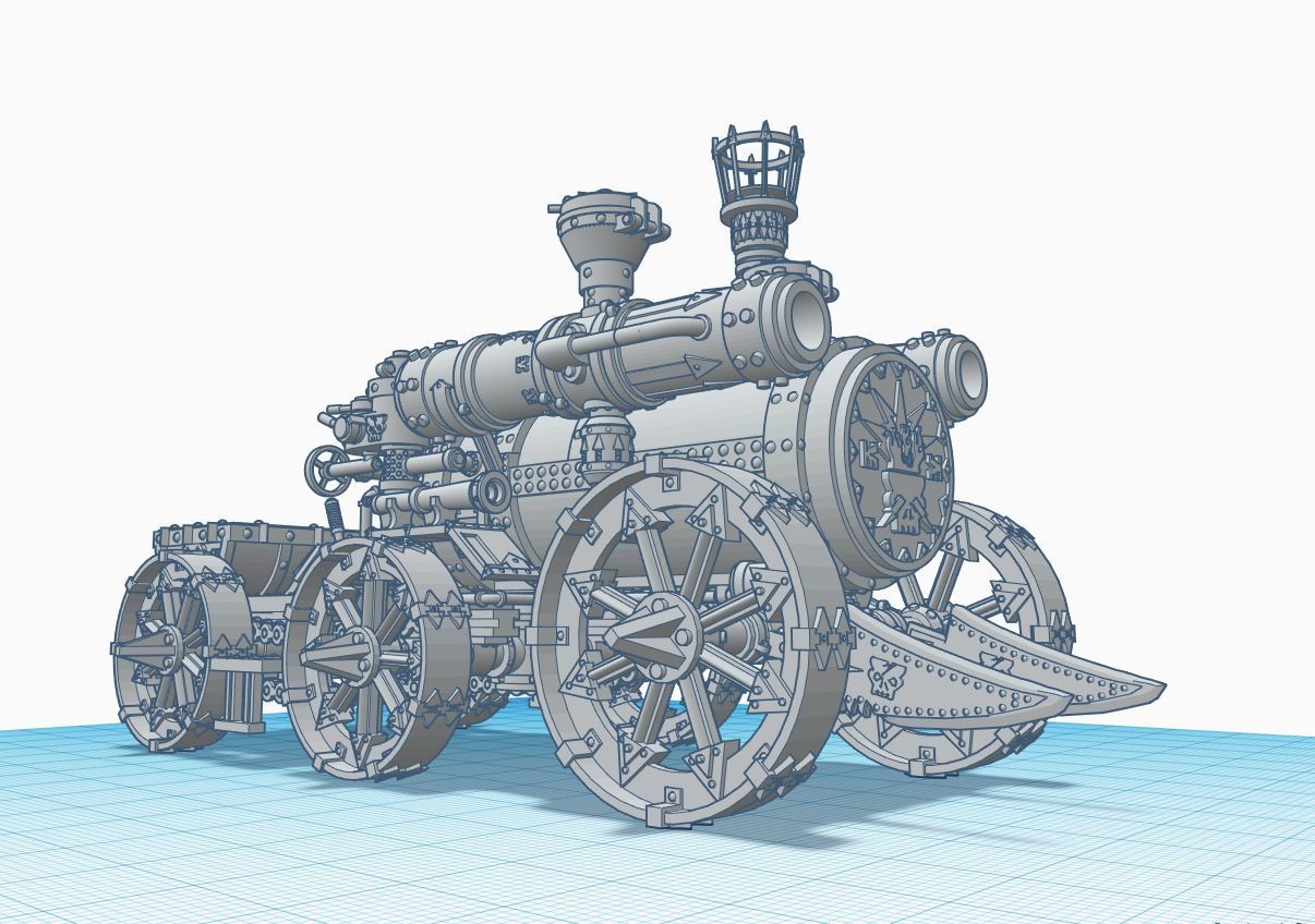 Free 3D file Disorganized Dwarfs Train of Doom・3D print design to ...