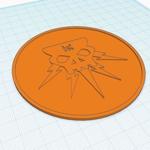 Download free STL file chaos dwarf coasters • 3D print template ・ Cults