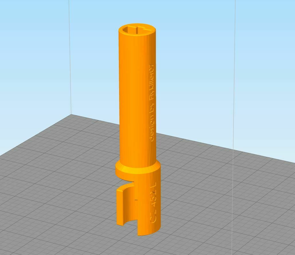 Archivo STL gama breech cz 452 (protector de cerrojo)・Plan para ...