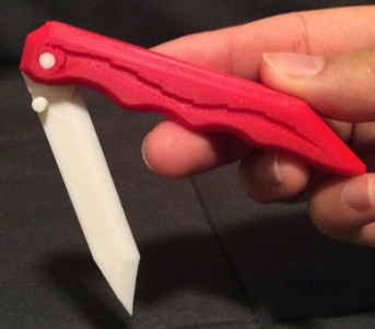 STL file Folding knife・3D printing template to download・Cults