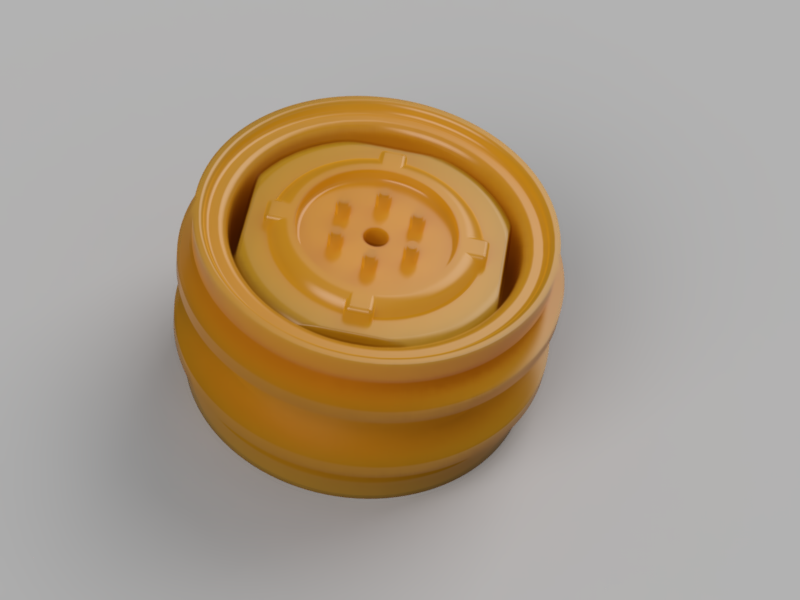 STL file WPL Steel Wheel High offset Narrow Wheelbase 🛞・Design to ...